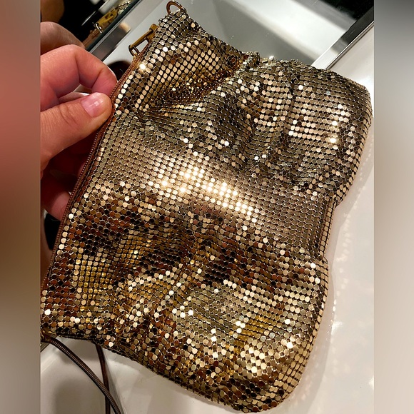 Bags | Gold Metal Purse | Poshmark